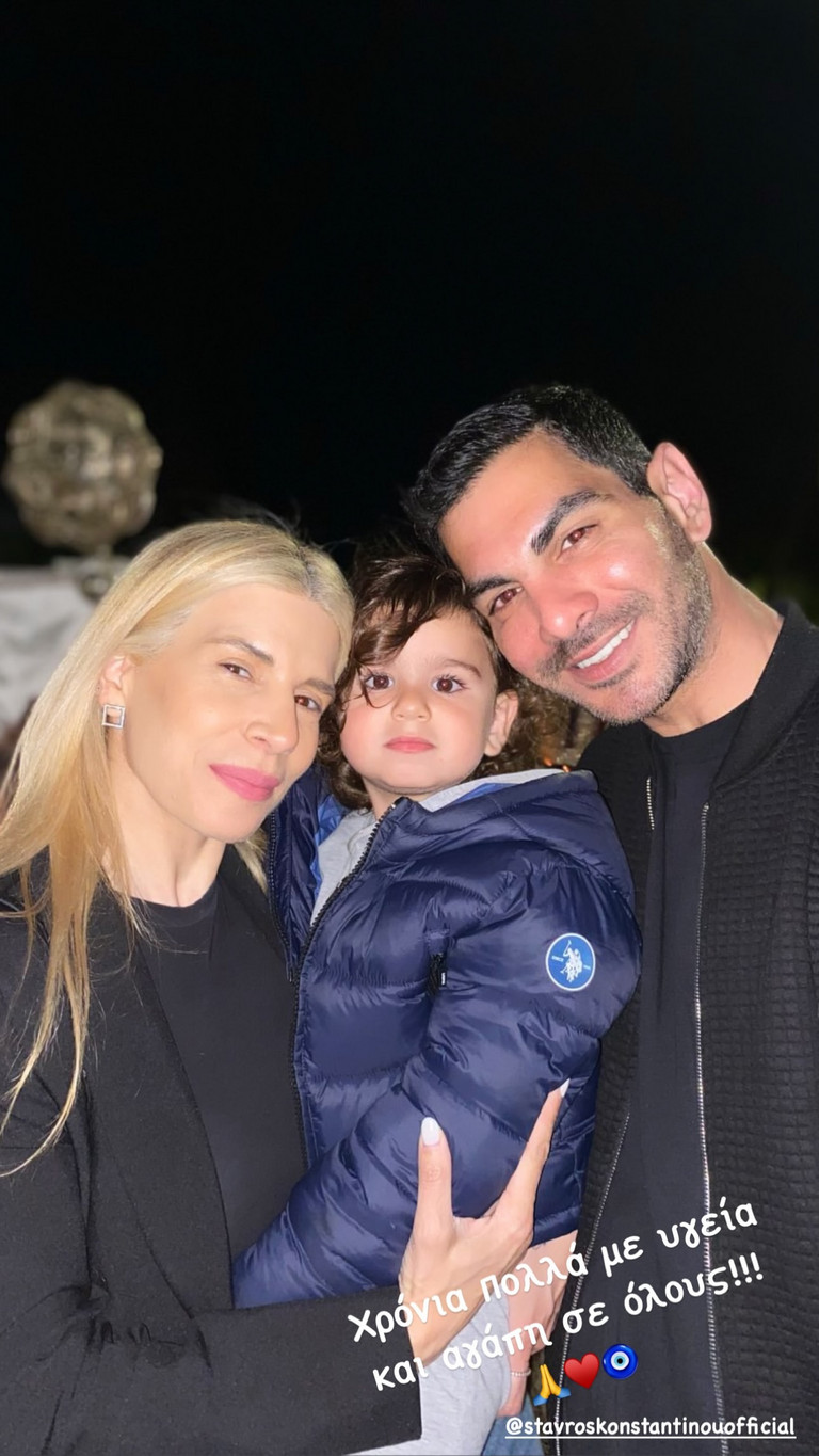 Σταύρος Κωνσταντίνου: Ποζάρει με τον γιο του και στέλνει τις πιο ζεστές ...