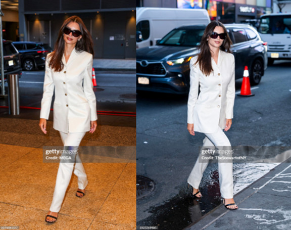 Η Calvin Klein έντυσε την Emily Ratajkowski στη Νέα Υόρκη